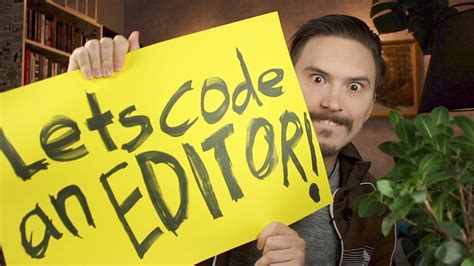 Lets Code An Editor Funfunfunction 59 Youtube