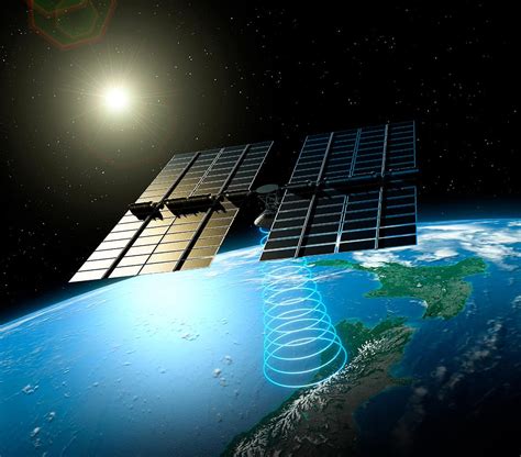 Space Probes With Solar Panels