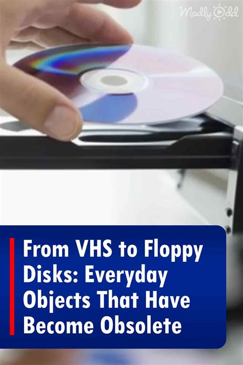 From Vhs To Floppy Disks Everyday Objects That Have Become Obsolete
