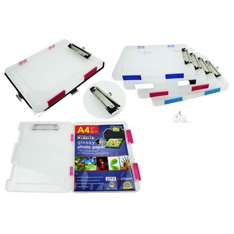 A Document Case With Wire Clip Box File Mm Shopee Malaysia