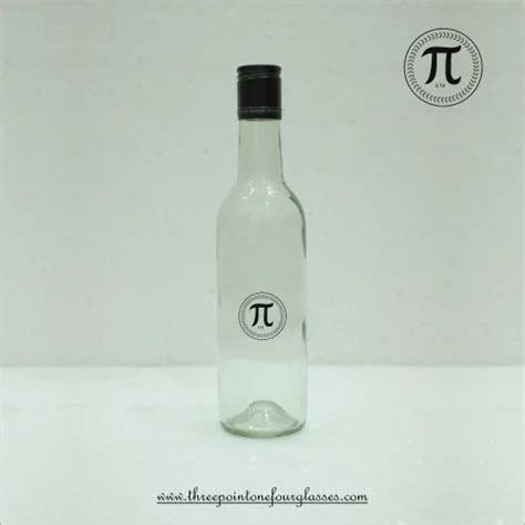 Liquor Glass Bottle 375ml Wine Bottle Flint Manufacturer From Firozabad