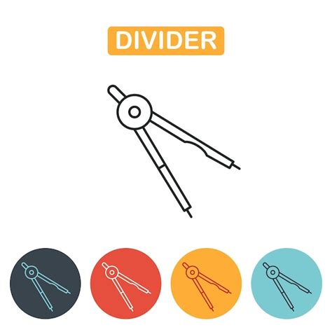 Premium Vector Divider Icon Vector Illustration