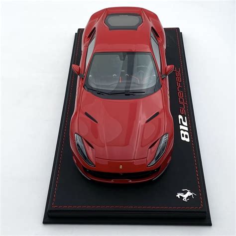 Bbr Models 118 Ferrari 812 Superfast 2017 Rosso Corsa 322 Ltd Car