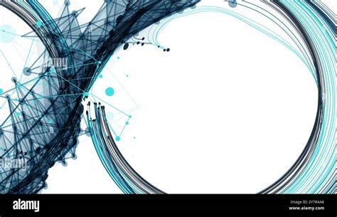 Abstract Colored Background With Many Intersecting Lines Hand Drawn Vector Illustration Stock