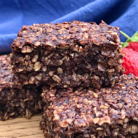 Healthy Banana Flapjacks Cinnamon And Kale
