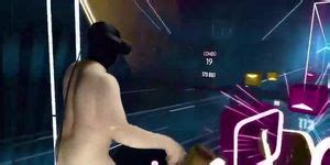 Beat Saber Mixed VR Part Von Playing Gaming Naked Tnaflix