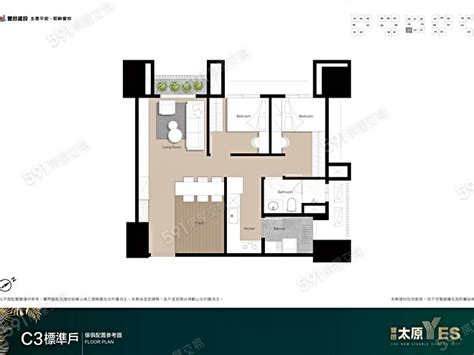 豐邑太原YES開價49 3 58萬 坪格局規劃2 4房 591新建案