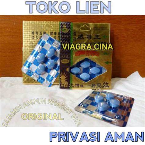 Jual Pil Biru Cina Pil Biru Asli Original Tiongkok Obat Kuat Sex Pria