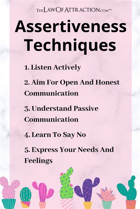 Boost Your Confidence 5 Assertiveness Techniques