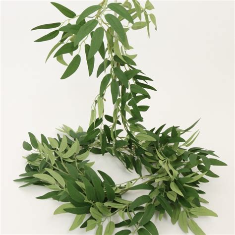 New 200cm Ruscus Leaf Garland Green Village Green