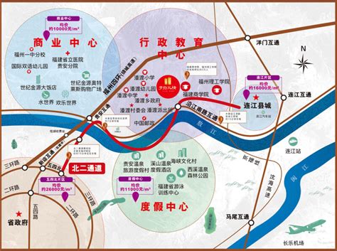 福州北二通道规划图福州园中互通规划图福州园中互通效果图第2页大山谷图库