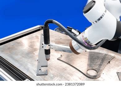 Engineer Teach Pendant Device Programming Robot Stock Photo 1079497409