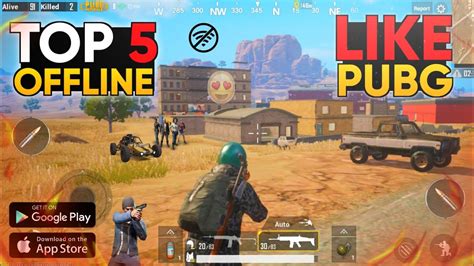 Top 5 Battle Royale Games Like Pubg Mobile For Android Offline With