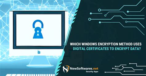 Which Windows Encryption Method Uses Digital Certificates To Encrypt