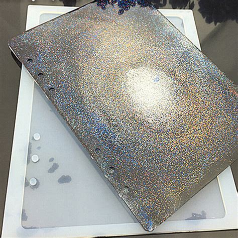 A7 A6 A5 Notebook Shape Silicone Mold Diy Resin Book Mould Crystal