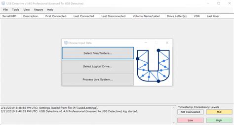 USB Detective Software For USB Device Forensics