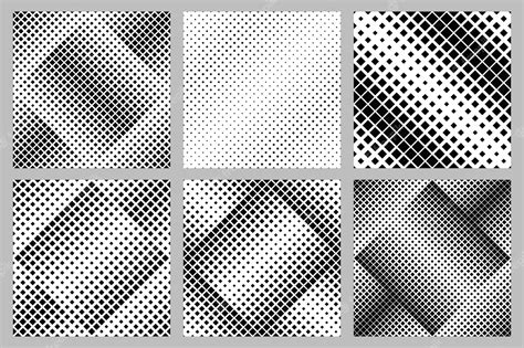 Premium Vector Seamless Abstract Geometrical Square Pattern