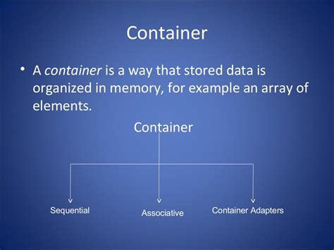 Standard Template Librarystl In C