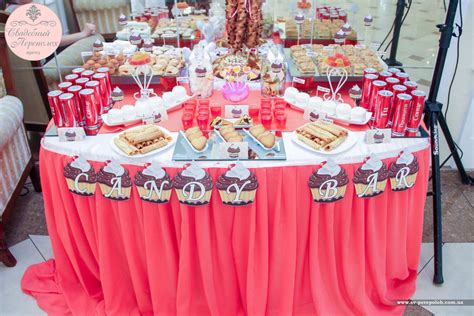 Фуршет сладкий стол 66 фото