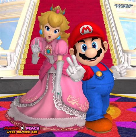 Princess Peach And Mario Doing It