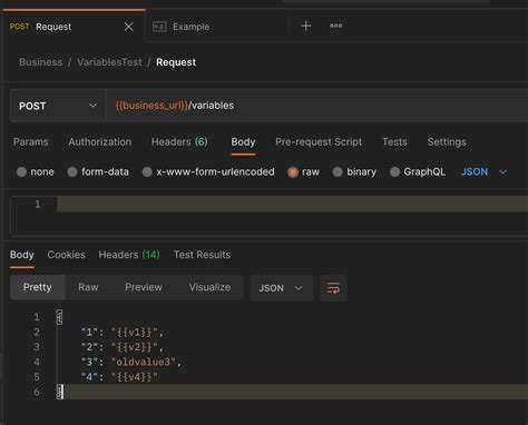 Use Current Value Of Variable In Example Body Response 🙋 Help Postman Community