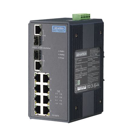 Managed Redundant Industrial Ethernet Switches Prodotti PC Industriali Hardware Solutions