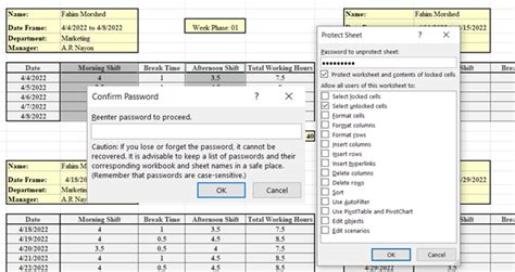 Excel Timesheet Formula