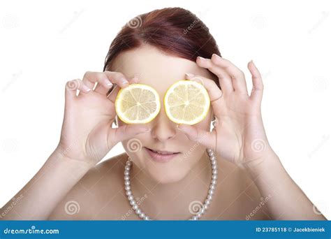 Ritratto Di Fascino Della Giovane Donna Fotografia Stock Immagine Di