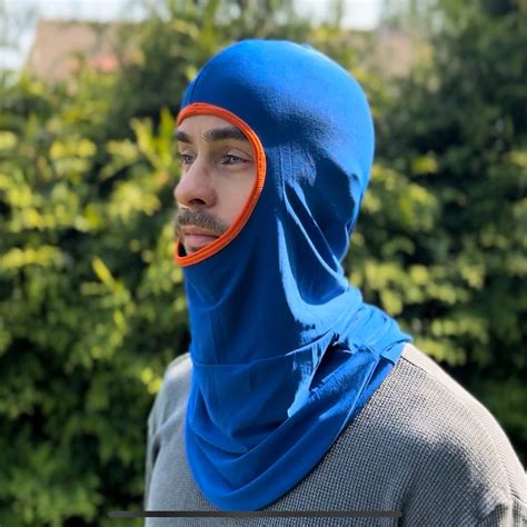 Balaclava Sewing Pattern Pdf One Size Adult Fit Welding Winter Motorcycle Use Etsy