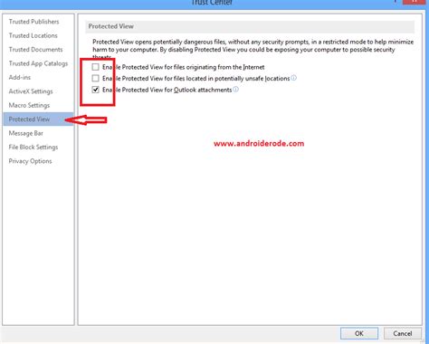 How To Disable Protected View Option In MS Office