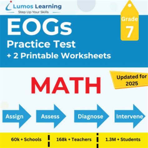 Grade 7 Math North Carolina Eog Test Prep Practice Tests And Worksheets