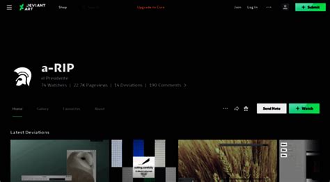 A A Rip User Profile Deviantar A Rip Deviant Art