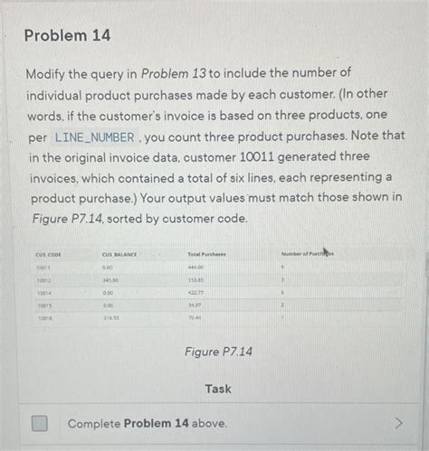 Modify The Query In Problem 13 To Include The Number Chegg