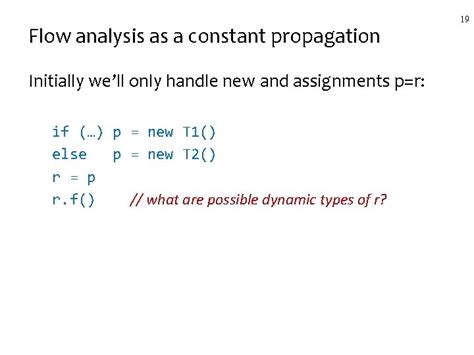 lecture 17 flow analysis flow analysis in prolog