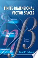 FINITE DIMENSIONAL VECTOR SPACES 2ND ED Allied Book Company