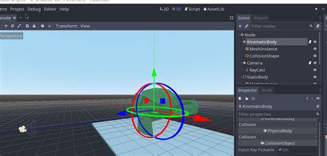 How To Get Simple Raycast Enabled Rgodot