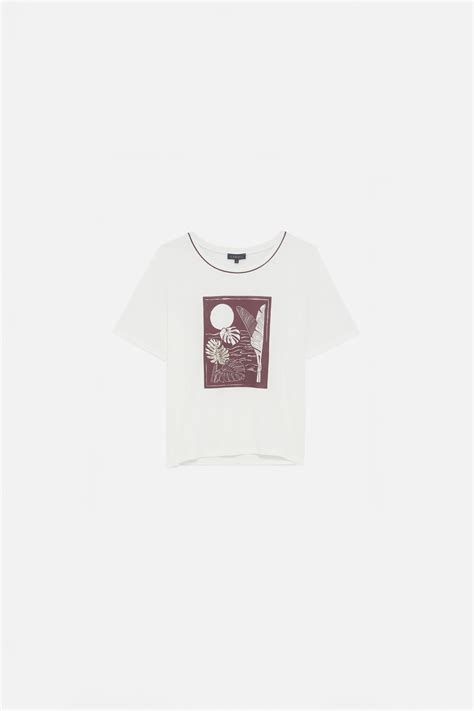 Tstellan T Shirt Ivory Woman