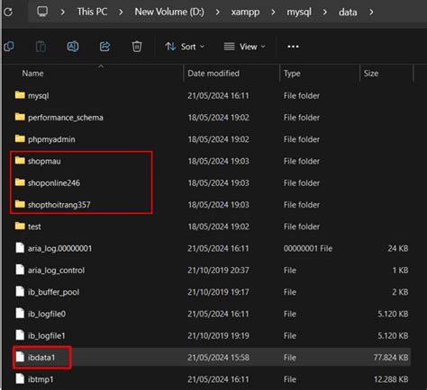 cách sửa lỗi mysql trên xampp không khởi động cao Đẳng fpt polytechnic