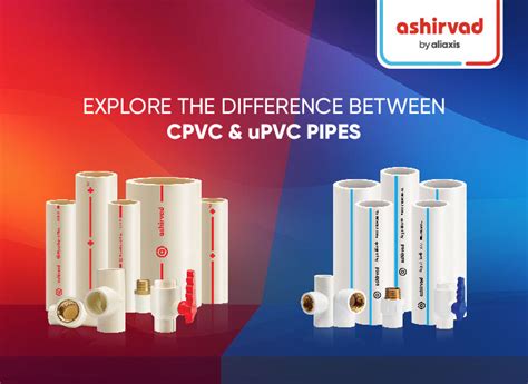 Explore The Difference Between CPVC And UPVC Pipes