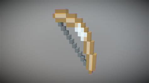 Minecraft Bow Download Free 3d Model By Blueglitchdesigns 421e265