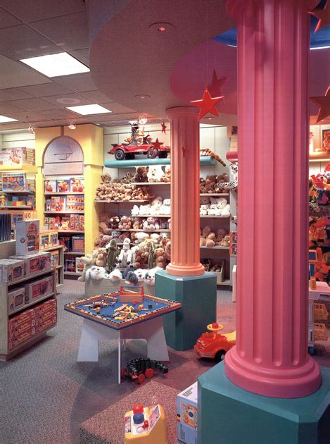 Utopian Scholastic Are Na Vintage Mall 80s Interior Trippy Designs