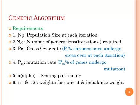 Genetic Algorithm And Graph Partitioning Problem Ppt