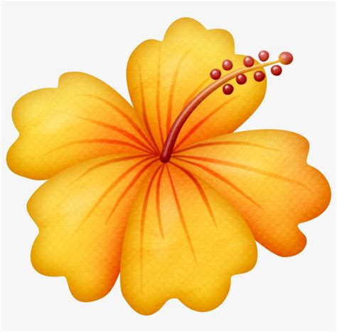 Flores Animadas Infantiles Con Hawaii Flowers Clipart Free