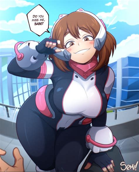 Rule 34 1girls 2026 Adult Ochako Aroused Ass Big Breasts Blush Boku