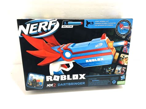 Nerf Roblox Mm2 Dartbringer Dart Blaster Gun With Virtual Code