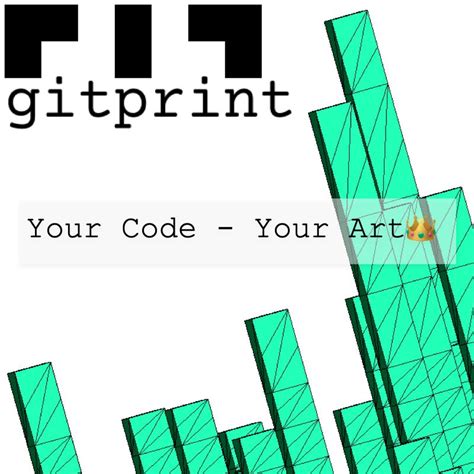 Turn Your Git History Into 3d Art ️ Saifuddin Evloev