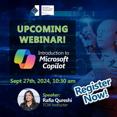 The Computer Workshop Inc On Linkedin Microsoftcopilot Ai Webinar