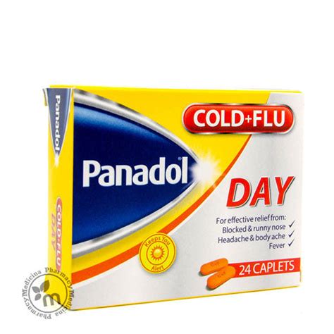 Buy Panadol Cold And Flu Day Tablets Yellow Pack In Dubai Uae