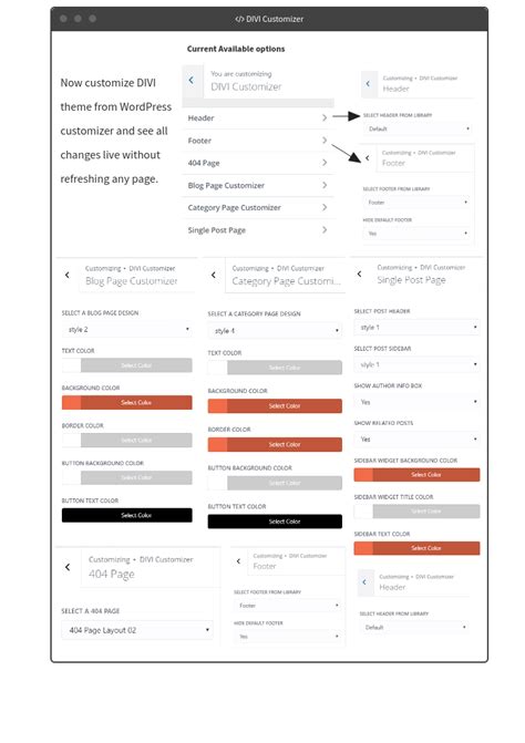 Divi Customizer Elegant Marketplace Divi Wordpress Theme