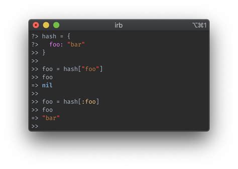 Indifferent With Ruby Hashes Cody A Price